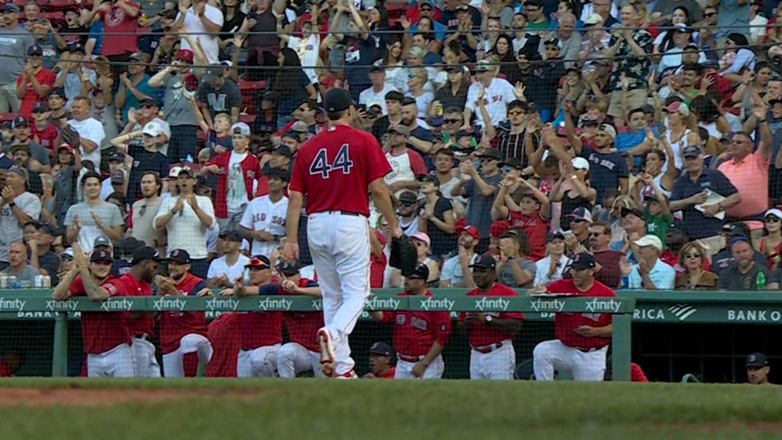 Rich Hill K's Yu Chang for his 11th strikeout | 08/27/2022 | Boston Red Sox