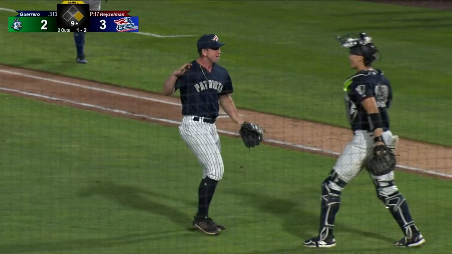 Eric Reyzelman's three strikeouts | 09/18/2024 | New York Yankees