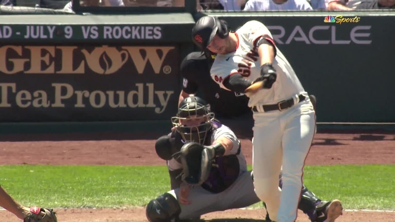 Austin Slater conecta HR de 2 carreras en la 5ta | 08/07/2023 | Los ...