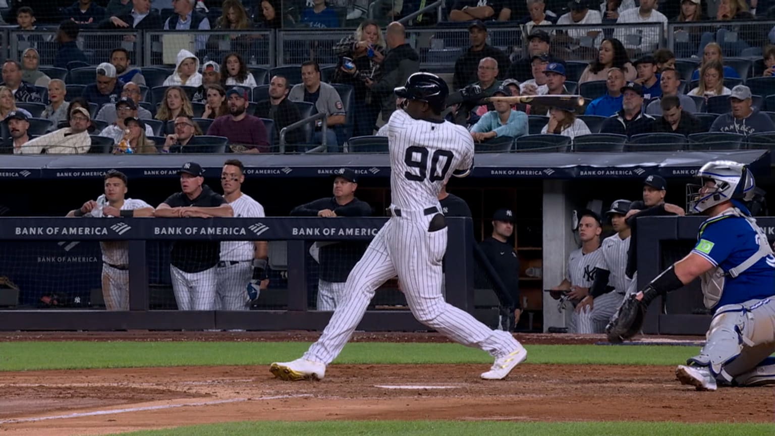 Estevan Florial laces an RBI double in the 6th inning | 09/21/2023 ...