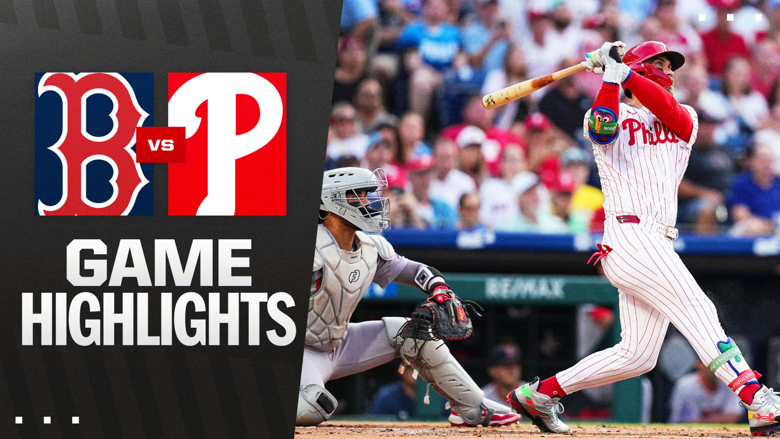 Red Sox vs. Phillies Highlights | 07/23/2025 | Boston Red Sox