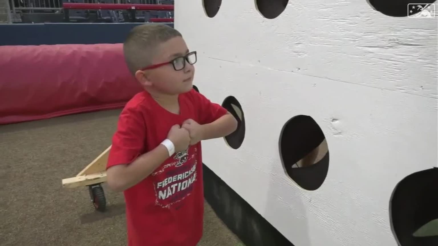 Check out this vertical whack-a-mole game | 08/03/2023 | MLB.com