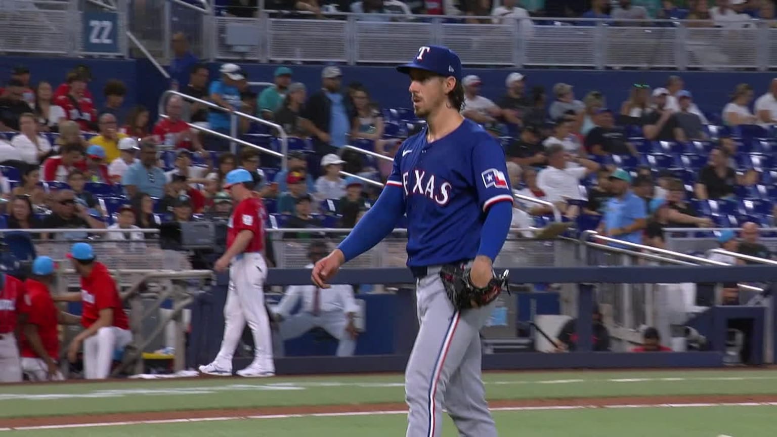 Michael Lorenzen poncha siete contra Miami | 01/06/2024 | Los Rangers ...