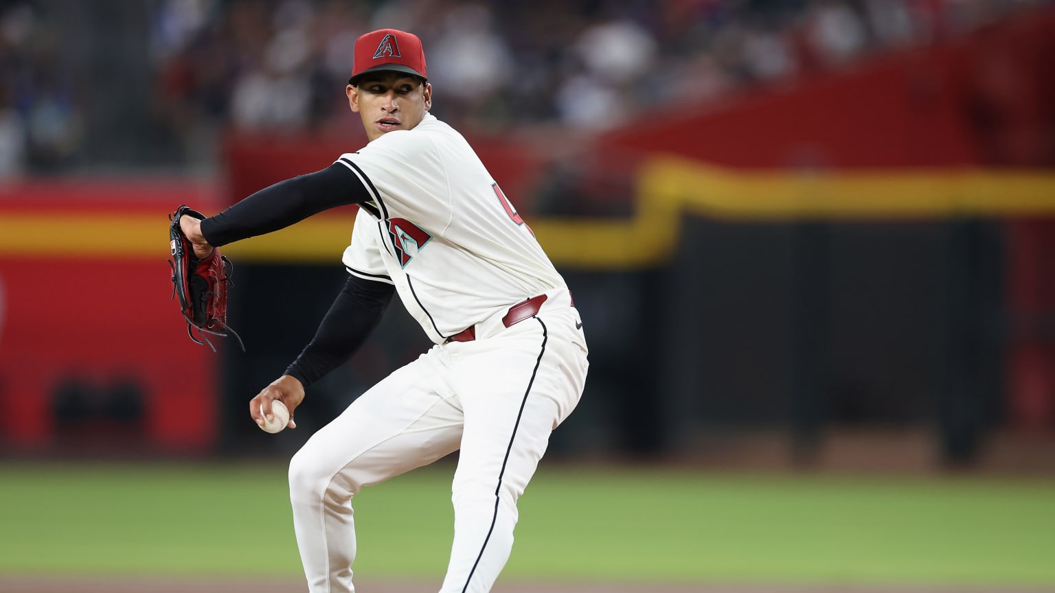 Yilber Diaz sets down five Braves in MLB debut | 07/08/2024 | Arizona ...