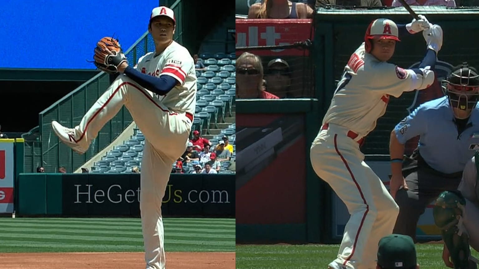 Ohtani K's 8, falls JUST shy of the cycle | 04/27/2023 | Los Angeles Angels