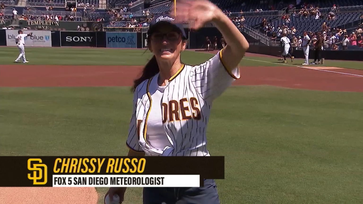 9/6/23 - Ceremonial First Pitch | 09/06/2023 | San Diego Padres