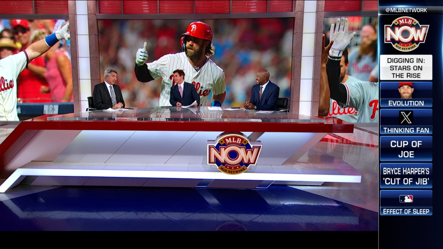 MLBN discusses Bryce Harper's approach at the plate | 09/25/2023 ...