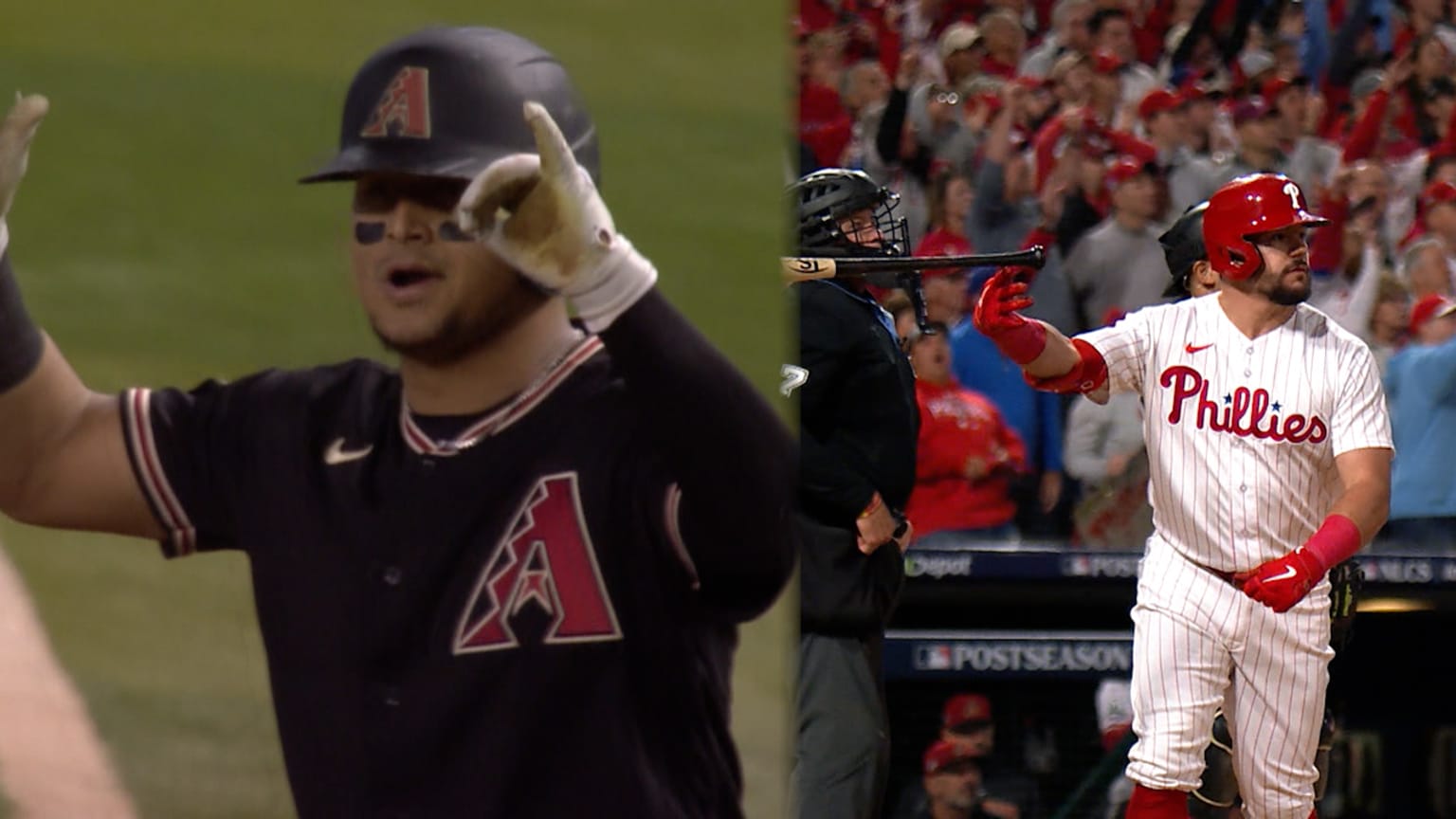 D-backs, Phillies players ready to play in Game 7 | 10/24/2023 ...