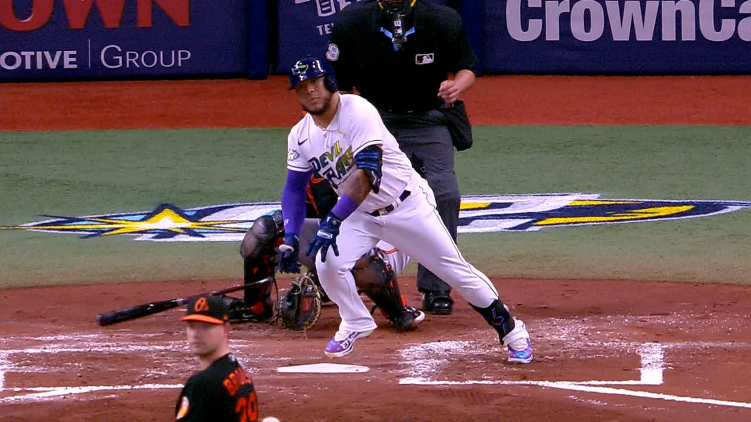 Harold Ramírez's RBI single gives the Rays a 1-0 lead | 07/21/2023 ...