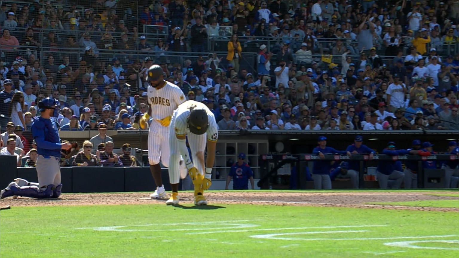 Boleto productor de Tatis Jr. en la 8va | 16/04/2025 | Lasmayores.com