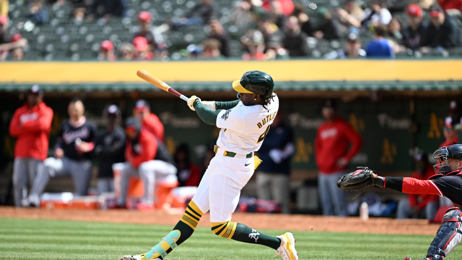 Lawrence Butler's RBI single | 04/14/2024 | Oakland Athletics