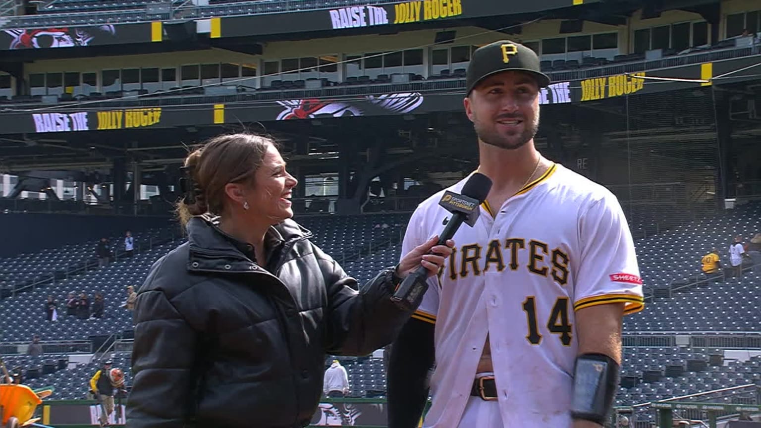 Joey Bart on his walk-off single | 04/09/2025 | Pittsburgh Pirates