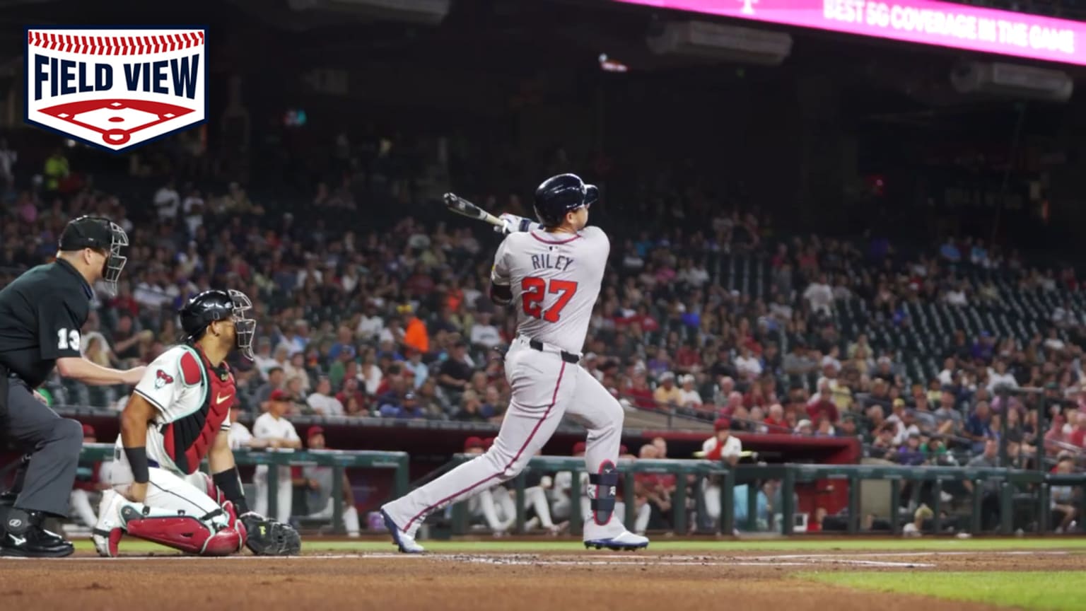 Field View: Austin Riley's solo home run | 07/08/2024 | Atlanta Braves