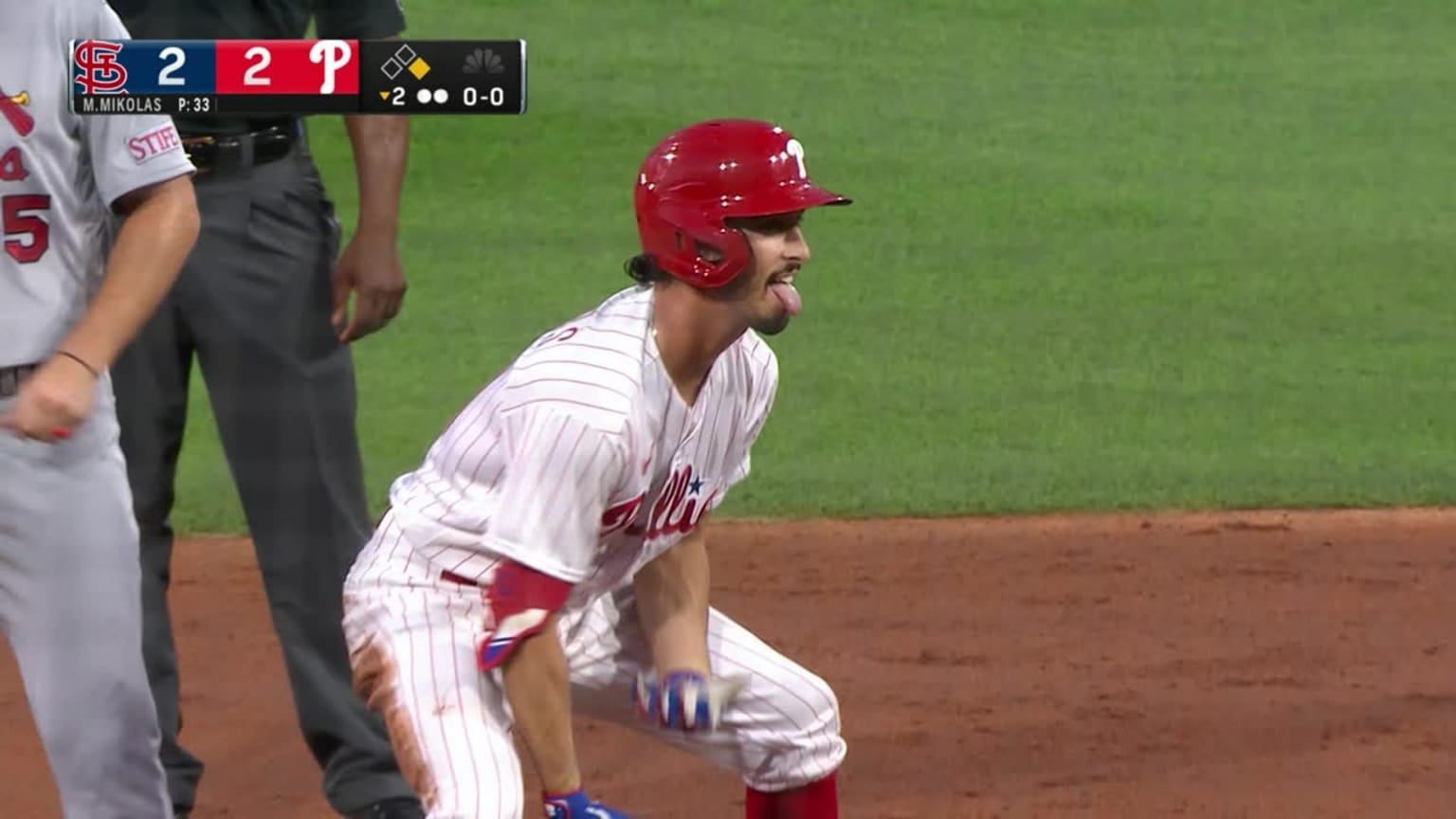 Garrett Stubbs slaps a two-run double to left field | 08/25/2023 ...