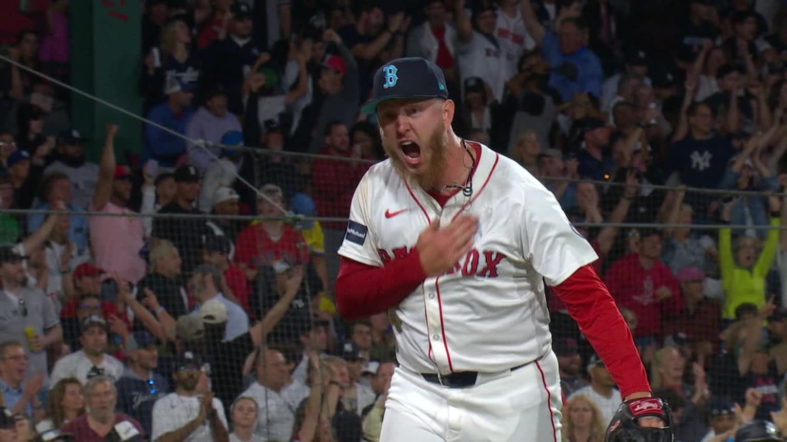 Zack Kelly escapes a base-loaded jam | 06/16/2024 | Boston Red Sox