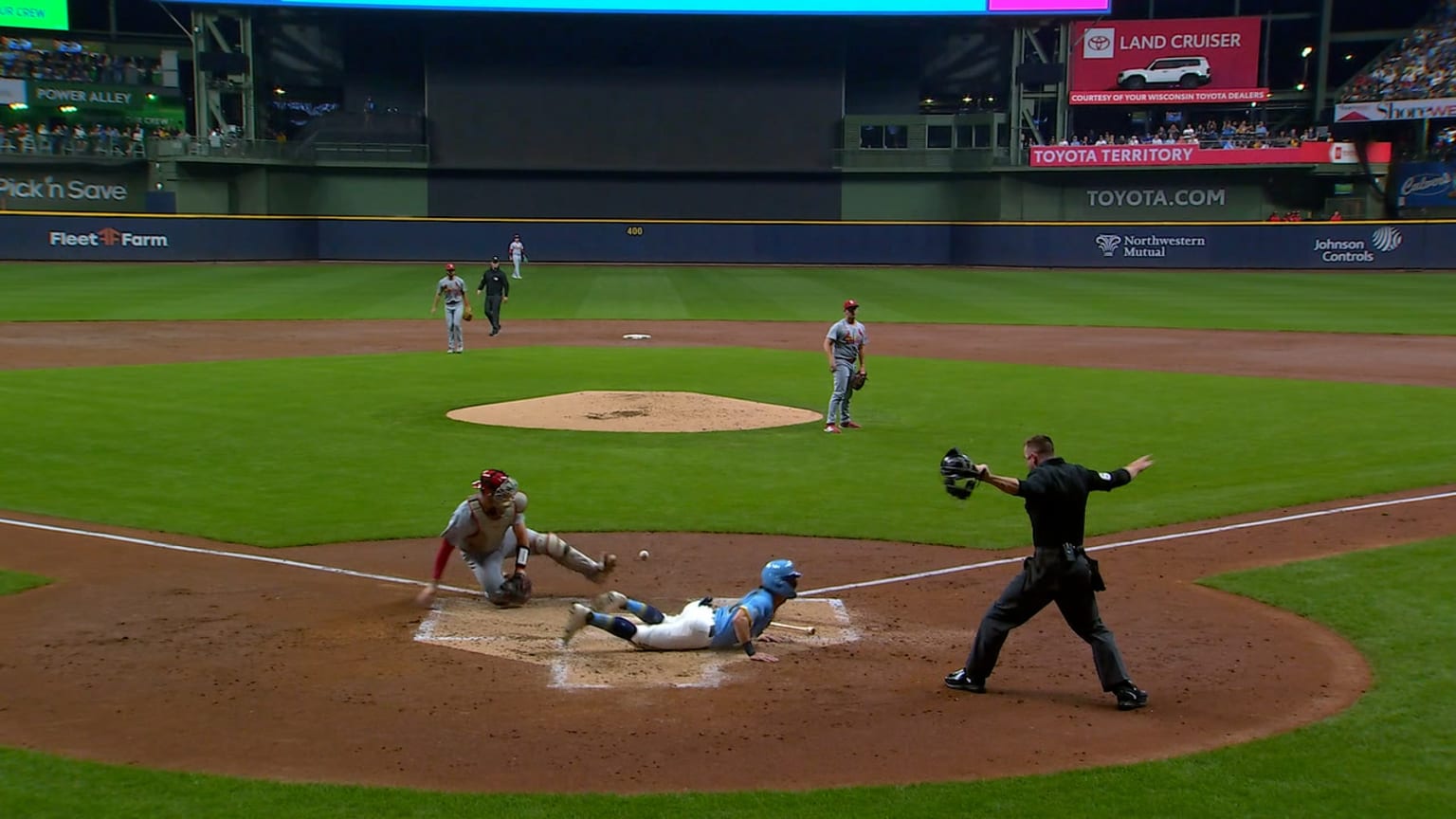 Brice Turang's RBI fielder's choice | 09/12/2025 | MLB.com