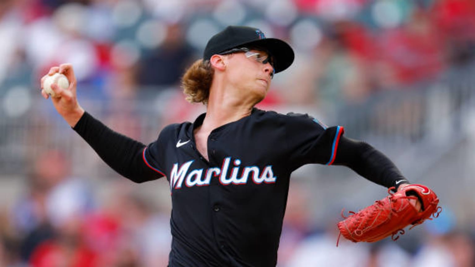 Max Meyer collects seven K's against the Braves | 08/01/2024 | Miami ...