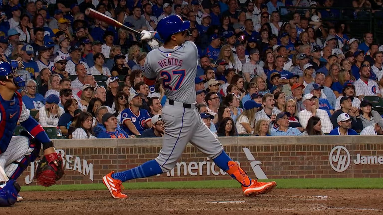 Data Viz: Mark Vientos' home run | 06/23/2024 | New York Mets