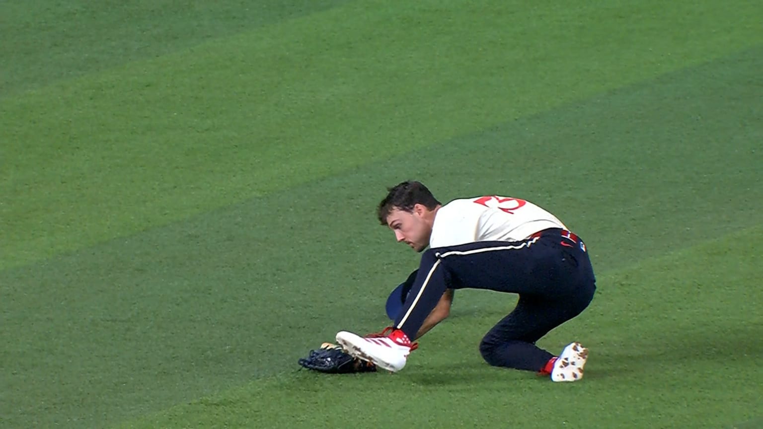 Evan Carter leaves game with apparent wrist injury | 06/13/2025 | Texas ...