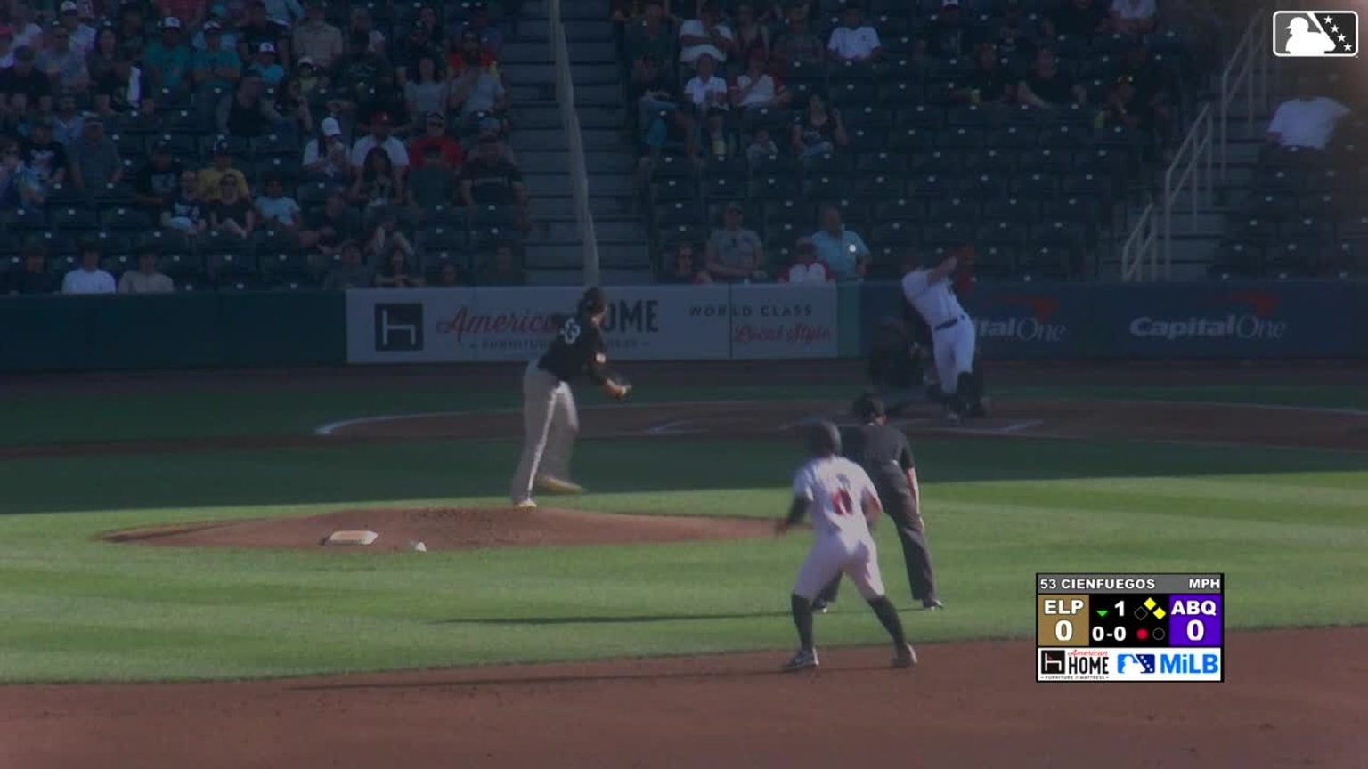 Aaron Schunk hits a two-run triple | 06/17/2024 | Colorado Rockies