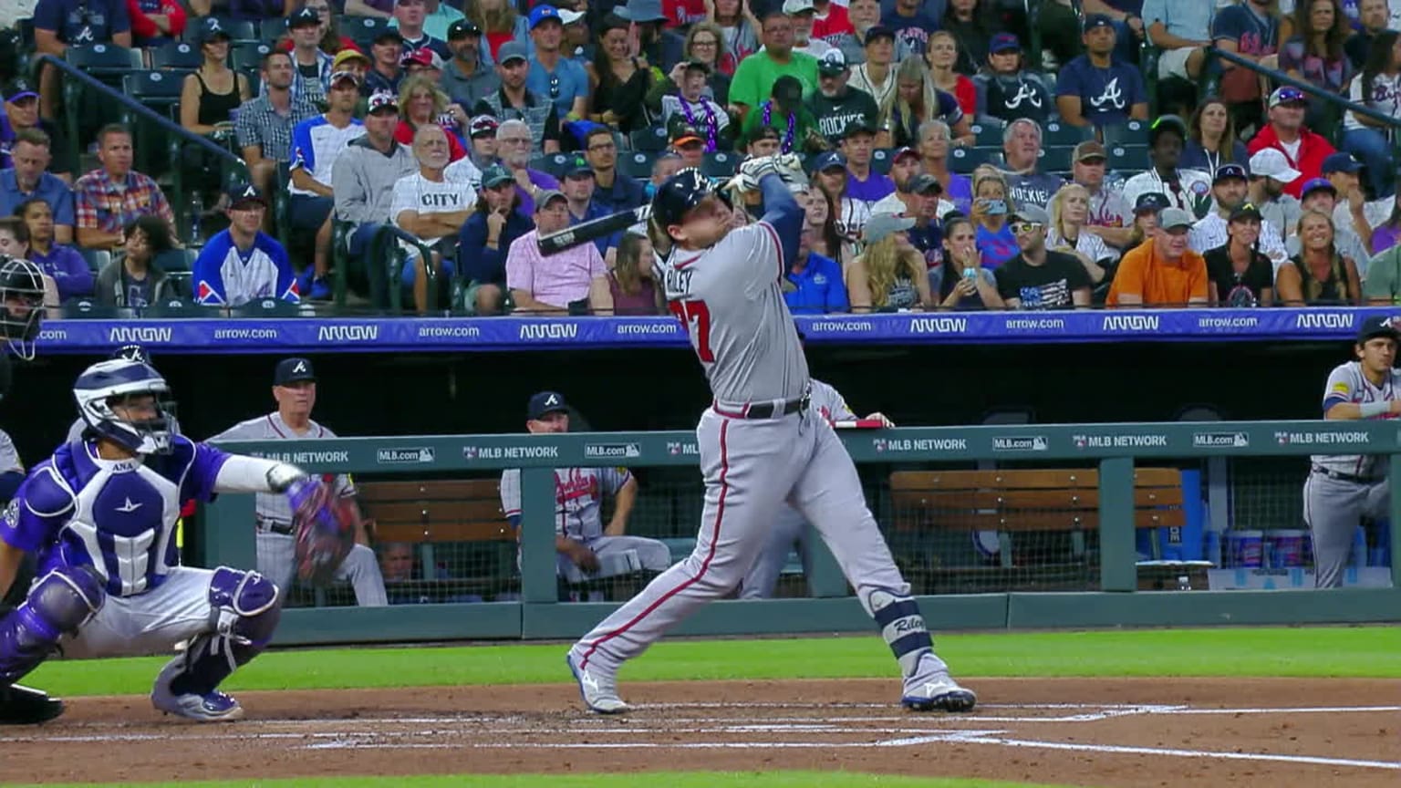 Austin Riley drills a two-run HR to put Braves on top | 08/28/2023 ...
