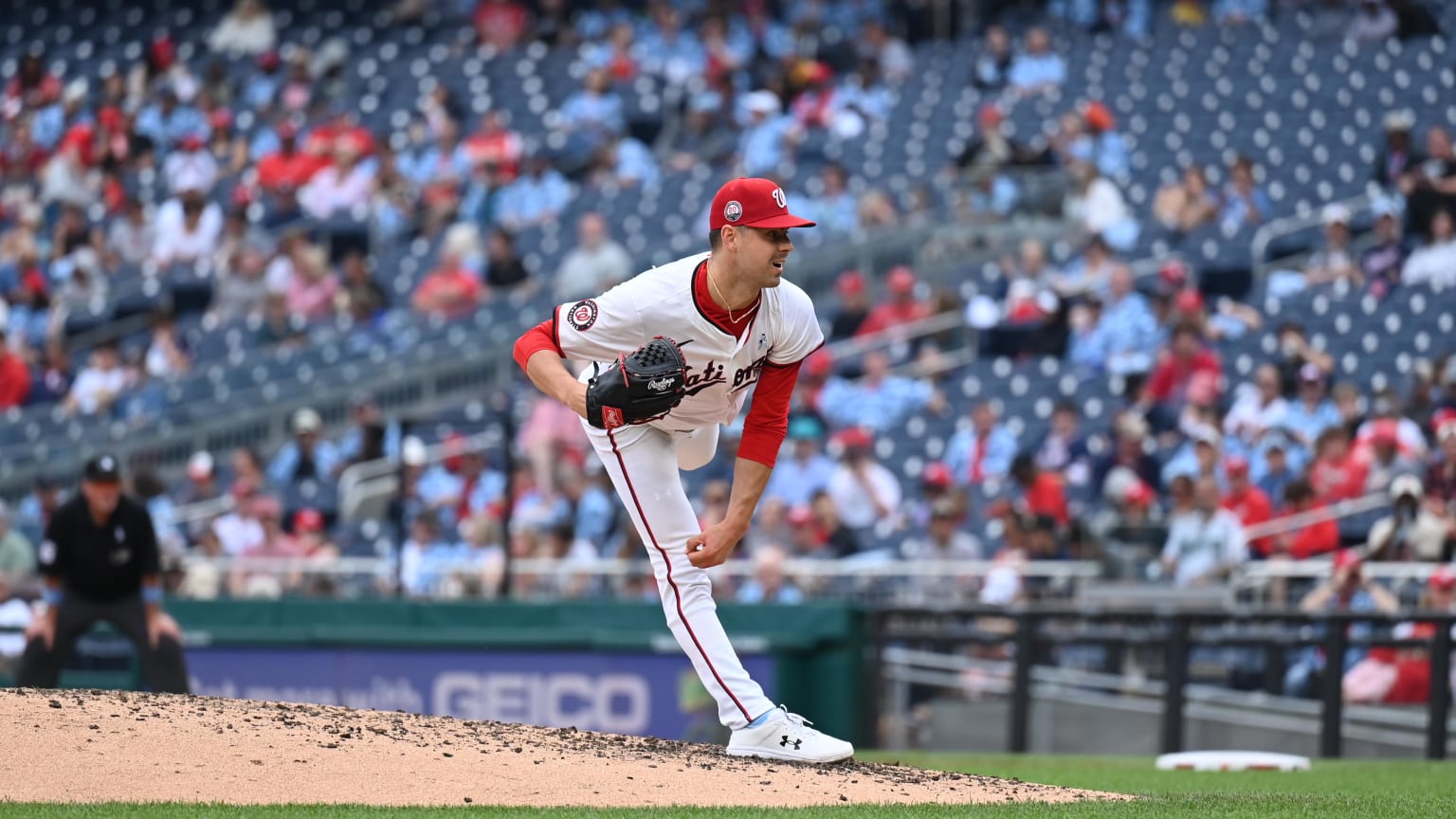 MacKenzie Gore strikes out five in start | 06/15/2025 | Washington ...