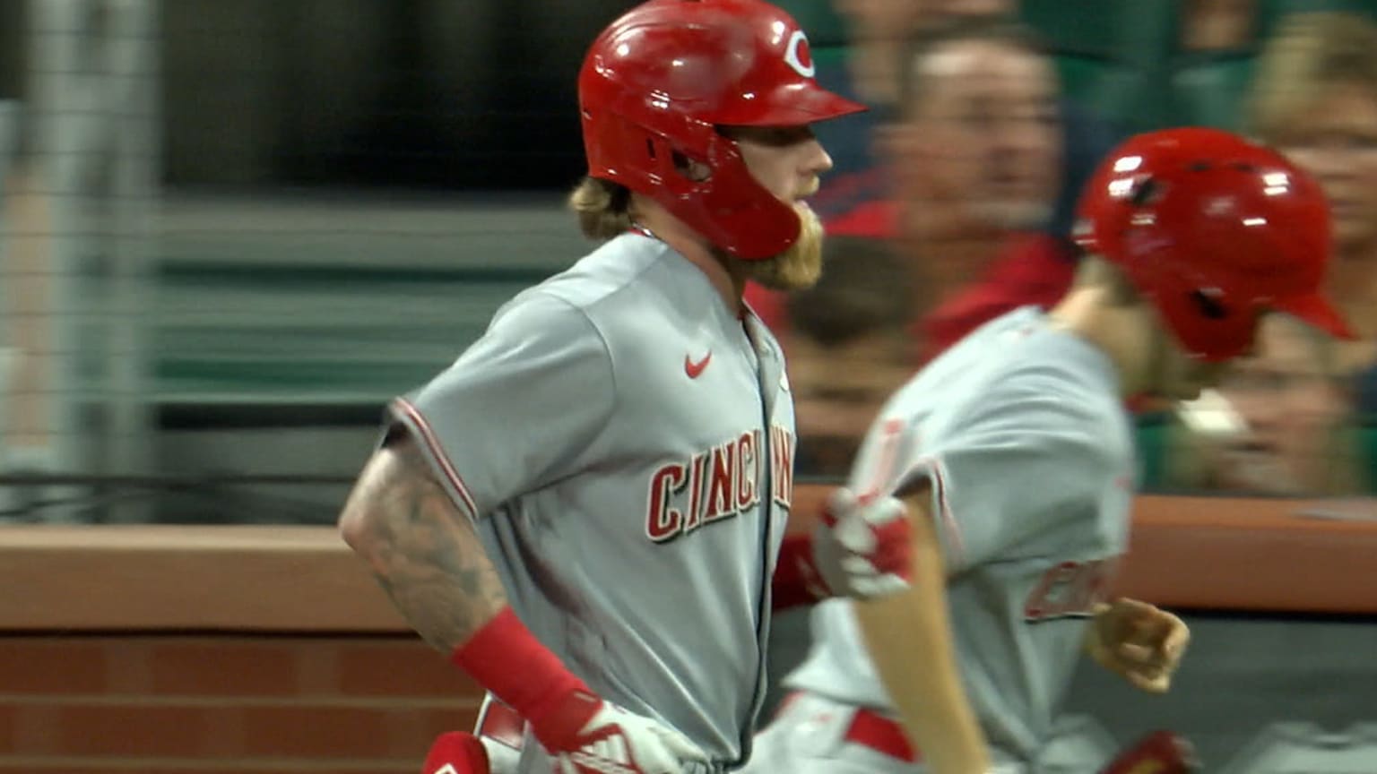 Fraley lifts one to right field to plate Romine | 09/15/2022 ...