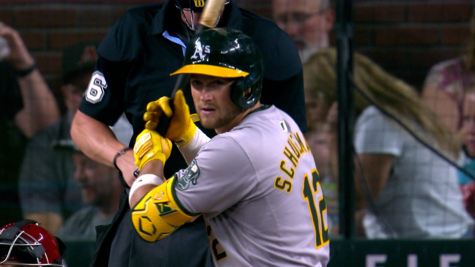 Max Schuemann's sacrifice fly | 06/28/2024 | Athletics