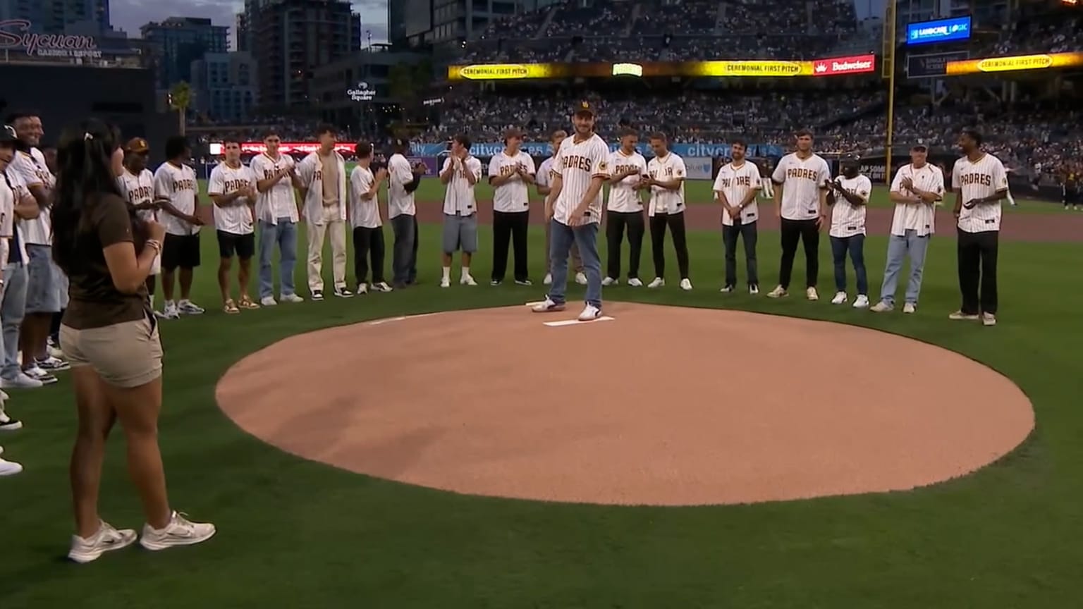 9/22/25 Ceremonial First Pitch | 09/22/2025 | San Diego Padres
