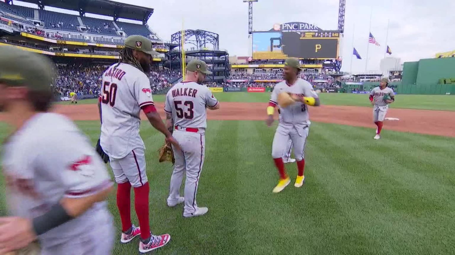 Miguel Castro records the strikeout for the save | 05/20/2023 | Arizona ...