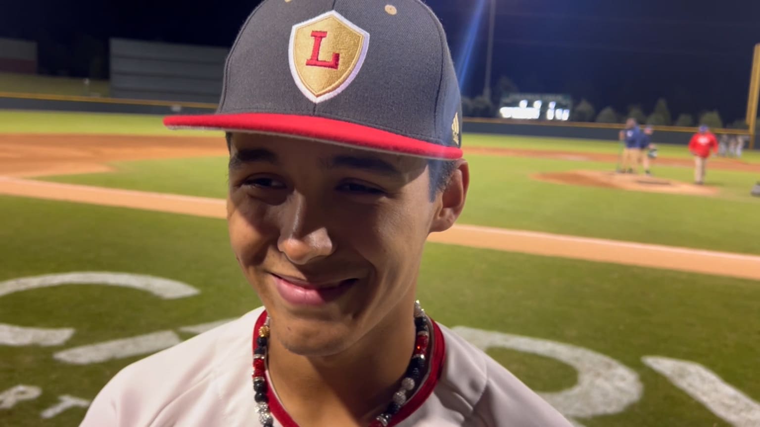 Derek Curiel on being a leader at Orange Lutheran | 04/13/2024 | MLB.com