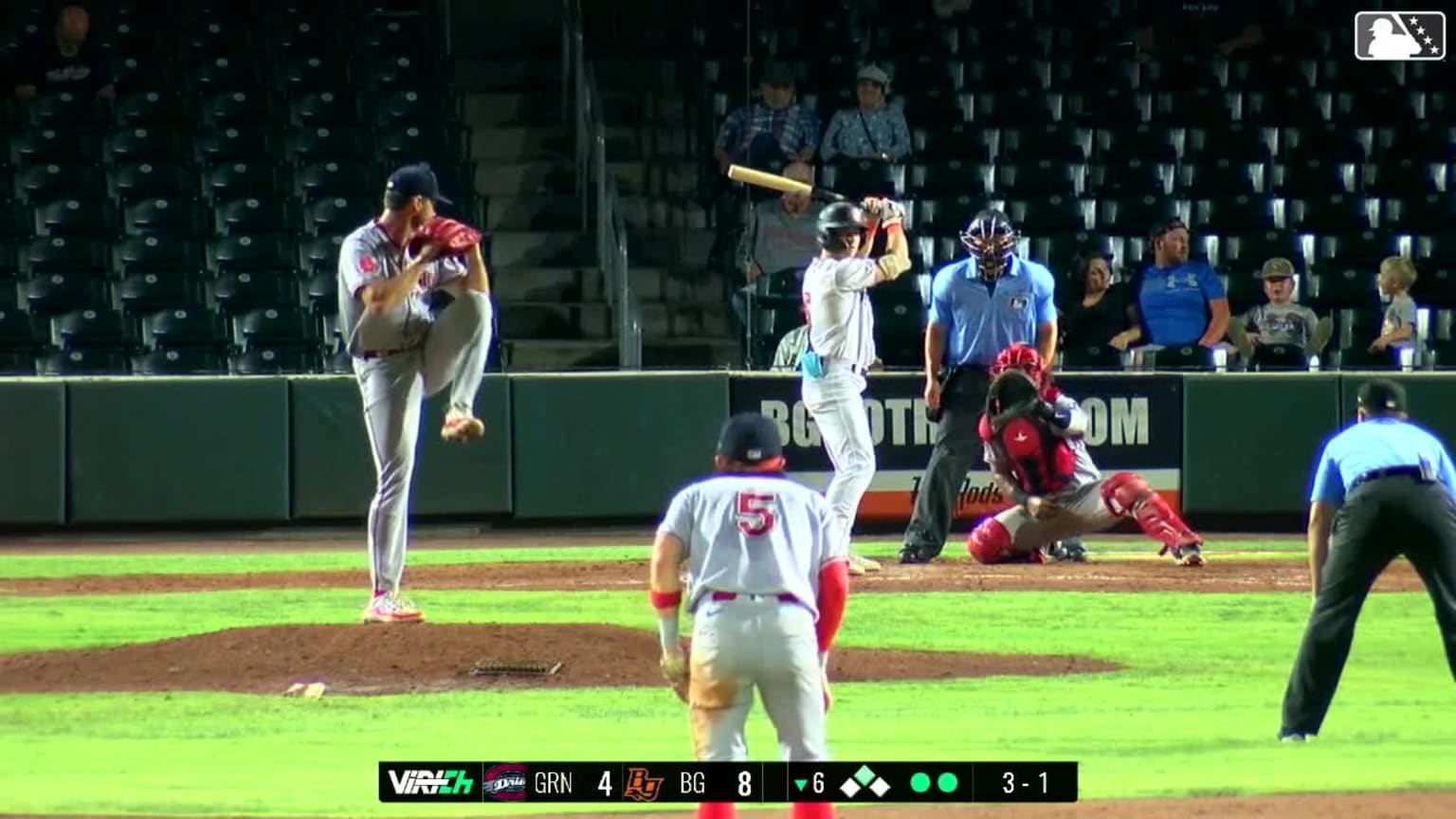 Colton Ledbetter plates a run with his sixth triple | 08/28/2024 | MLB.com