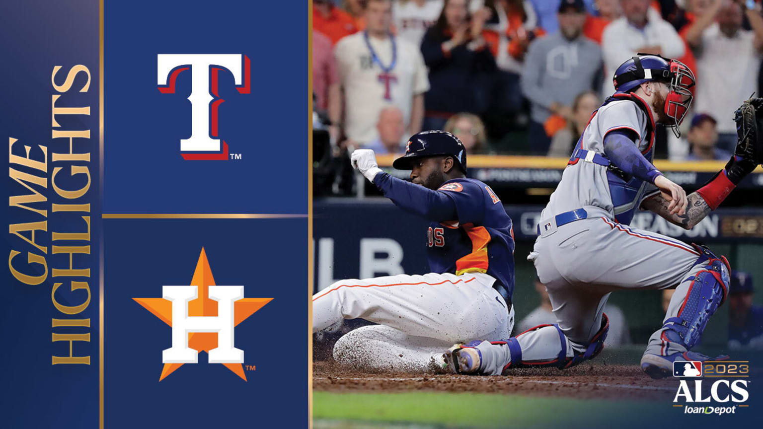 Rangers score four runs in the 1st inning in 5-4 win | 10/16/2023 ...