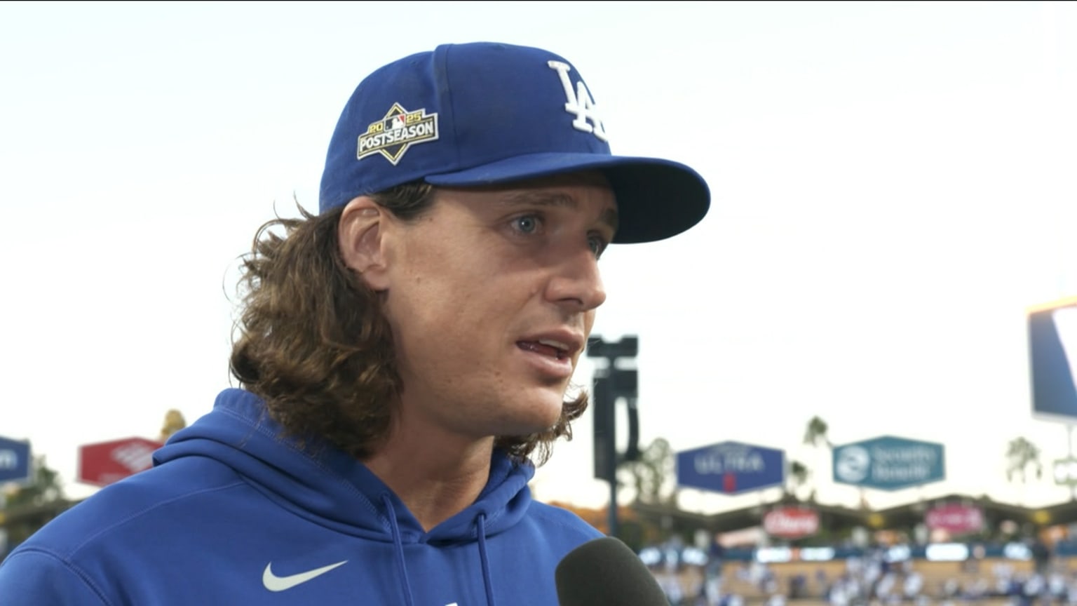 Tyler Glasnow on being one win from the World Series | 10/17/2025 | MLB.com