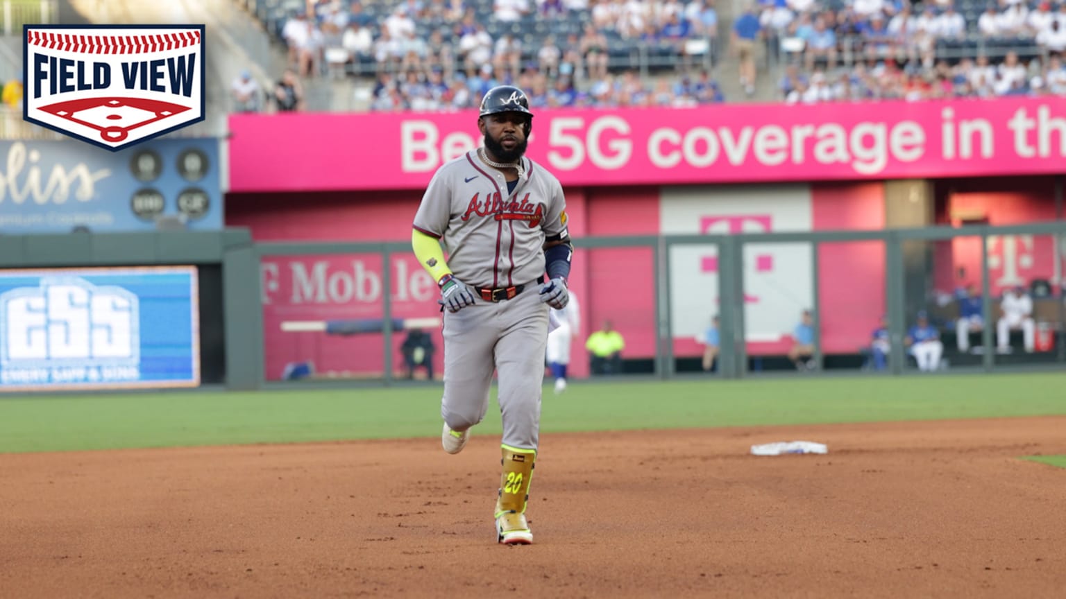 Field View: Marcell Ozuna's two-run home run | 07/28/2025 | Atlanta Braves