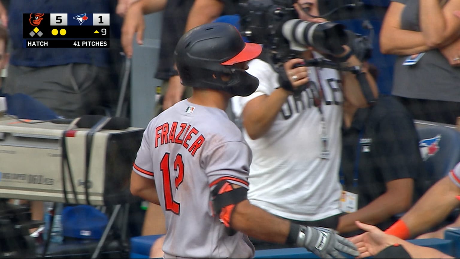 Adam Frazier tacks on a run with a sac fly | 08/03/2023 | Baltimore Orioles
