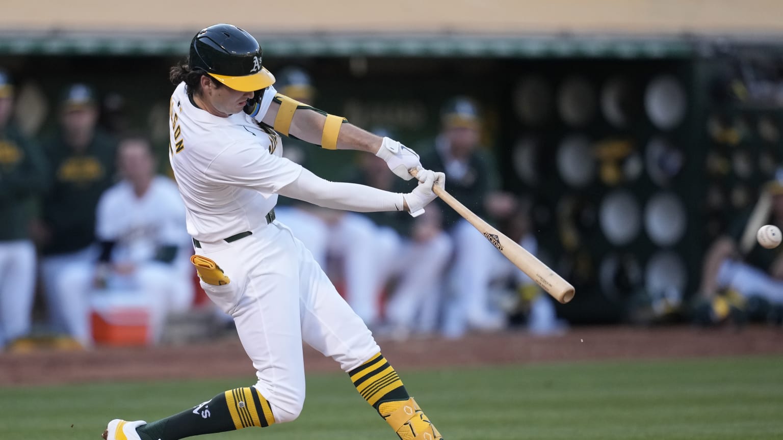 Jacob Wilson's first Major League hit | 07/19/2024 | Athletics
