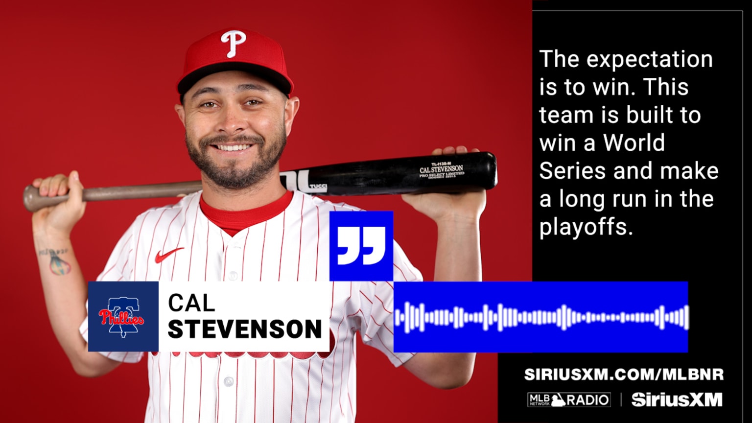 Cal Stevenson on his 2024, Phillies expectations | 02/22/2025 | MLB.com