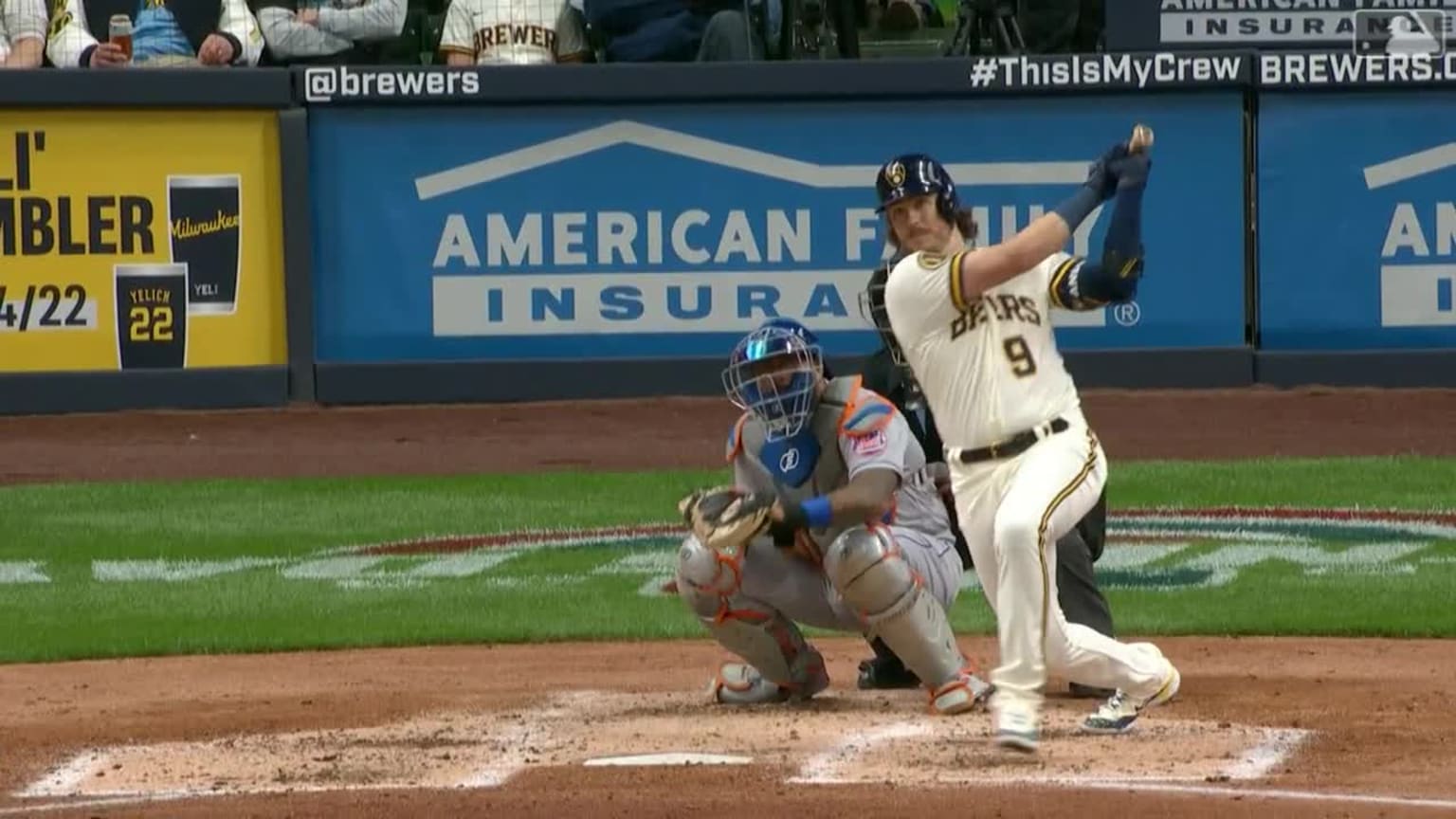 Brian Anderson clobbers a two-run homer in the 4th | 04/03/2023 ...