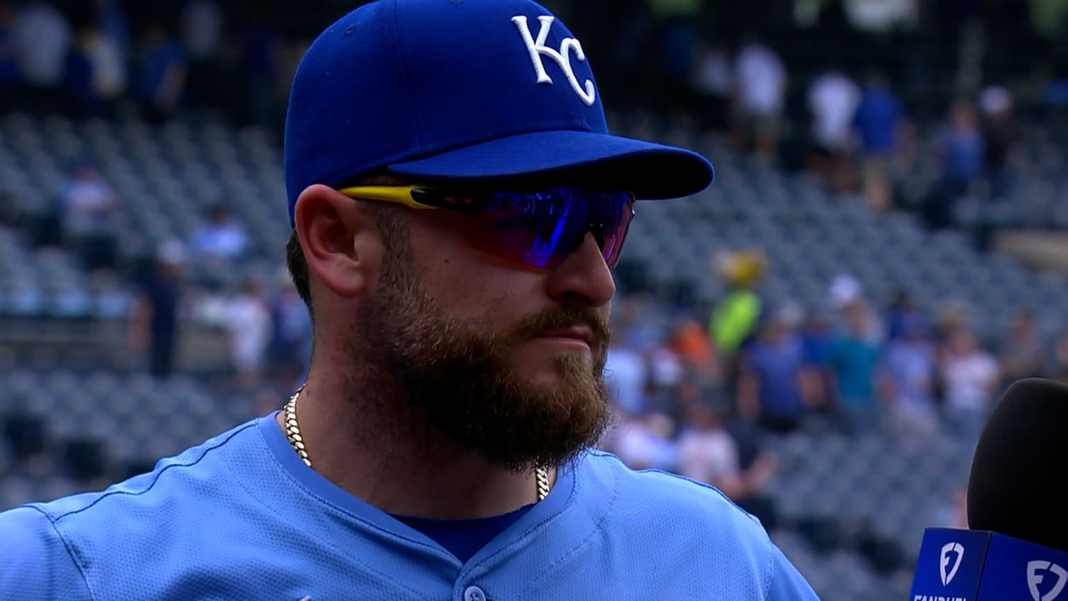 Kyle Isbel on three-RBI game, Royals' offense | 04/24/2025 | MLB.com