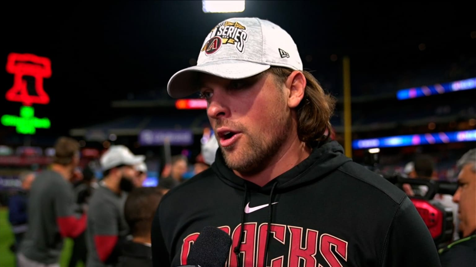 Kevin Ginkel talks Game 7 win, bullpen and dominance | 10/24/2023 | MLB.com