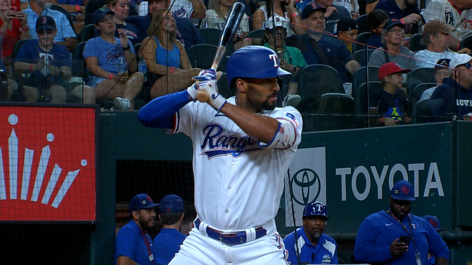 Marcus Semien singles to score Evan Carter in the 6th | 09/18/2023 ...
