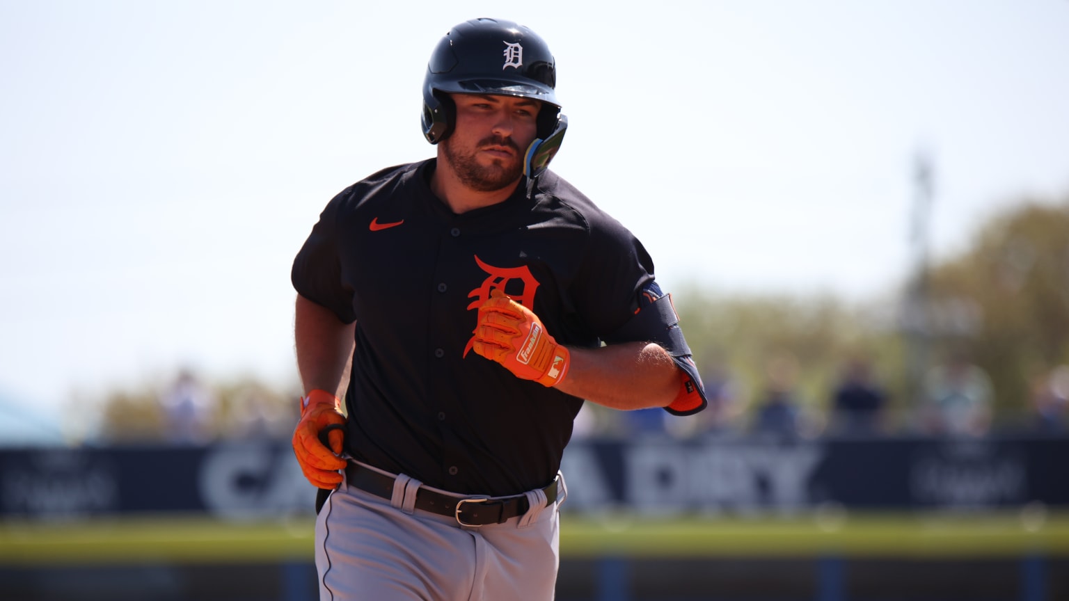 Buddy Kennedy hits an RBI double to left field | 03/15/2024 | Detroit ...