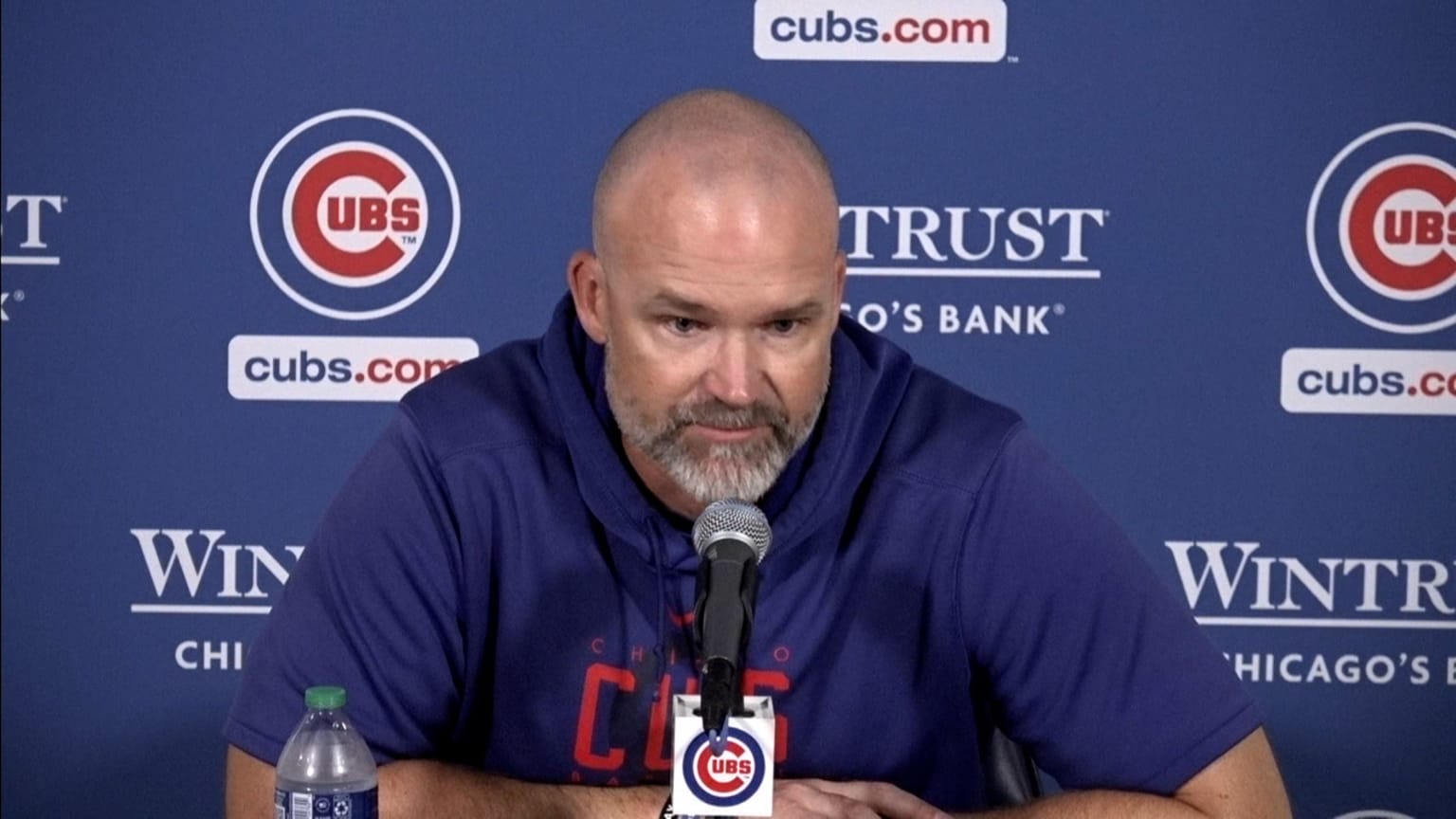 David Ross discusses Wicks, Gomes after 4-3 win | 09/24/2023 | Chicago Cubs