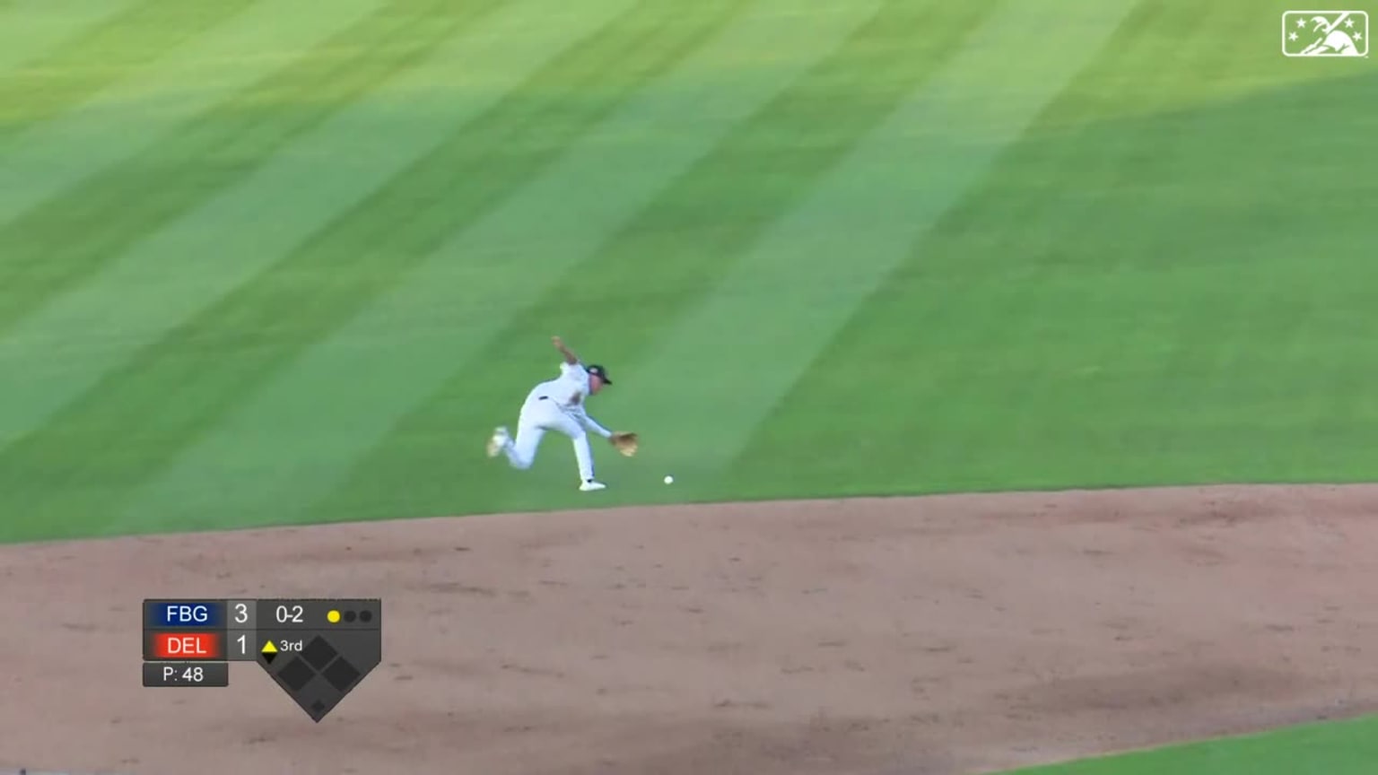 Adam Crampton shows off his range up the middle | 07/06/2023 | MLB.com