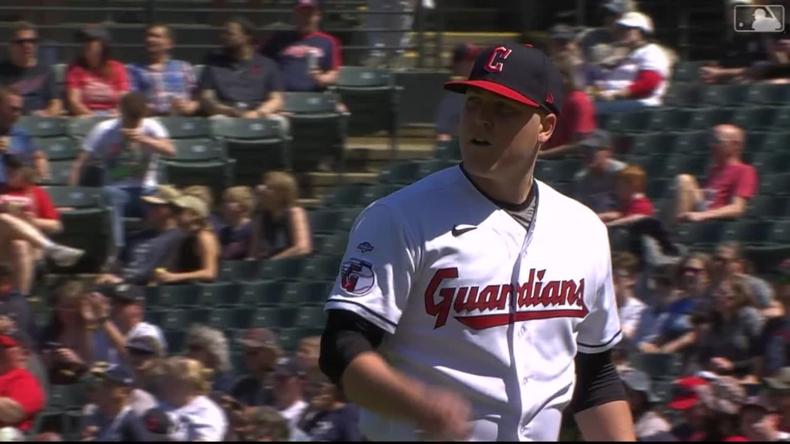 Peyton Battenfield fans three batters | 04/12/2023 | Cleveland Guardians
