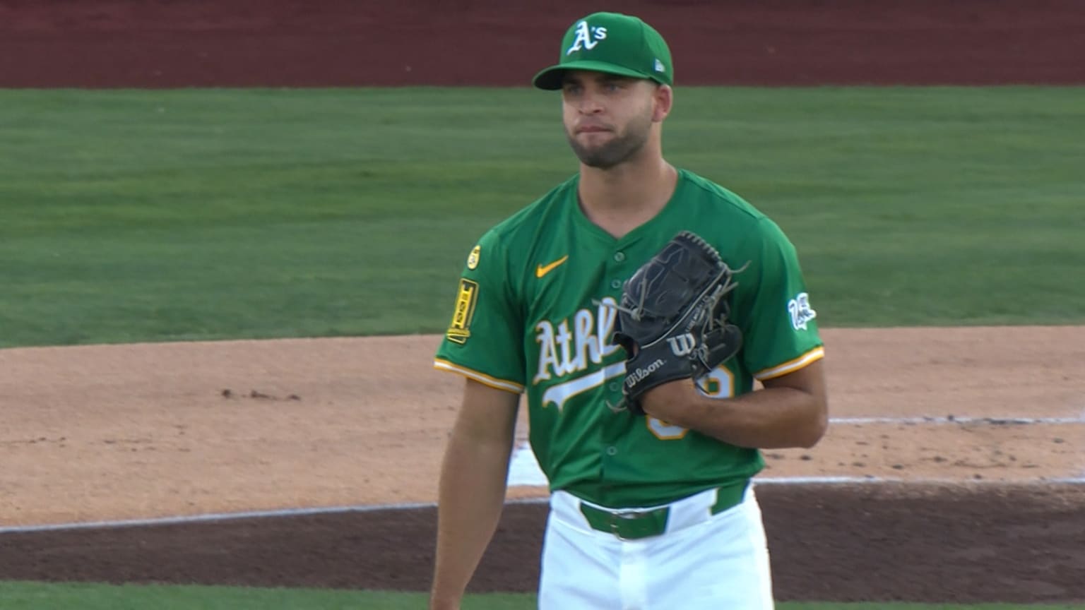 Luis Morales strikes out Colt Keith | 08/27/2025 | Athletics