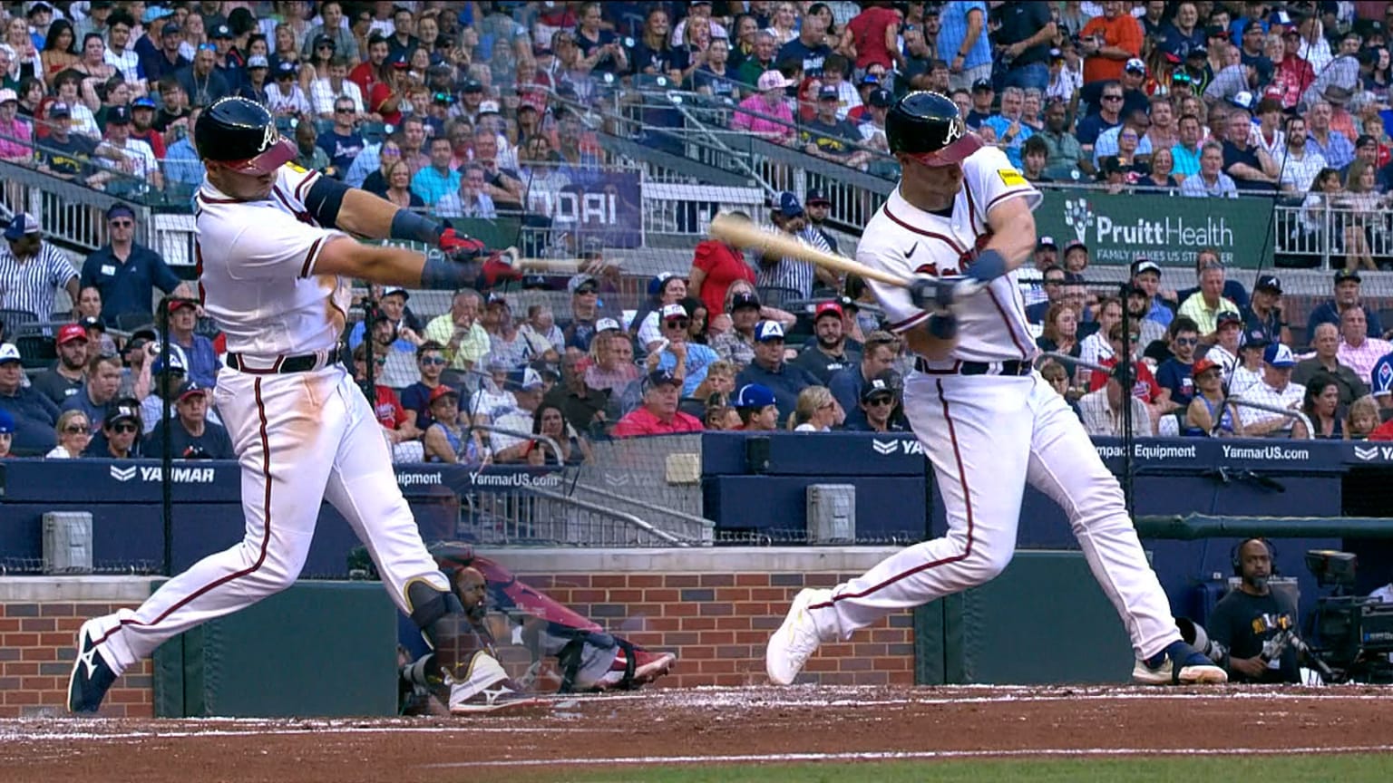 Bravos anotan 4 carreras en la 1ra entrada | 27/06/2023 | Los Bravos de Atlanta