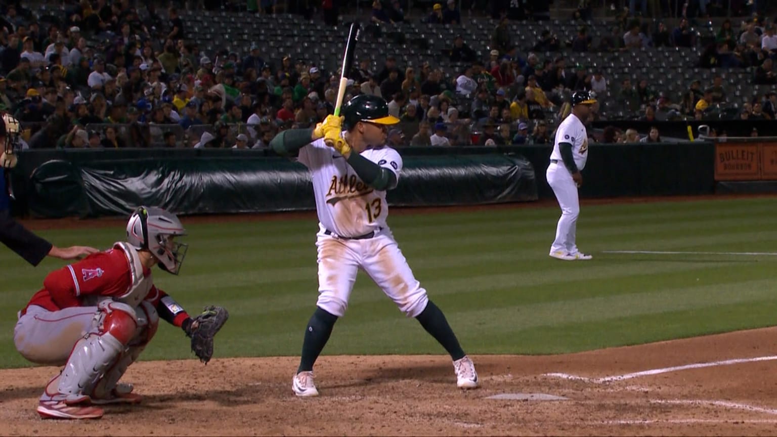 Jordan Diaz extends the A's lead with an RBI double | 09/01/2023 ...