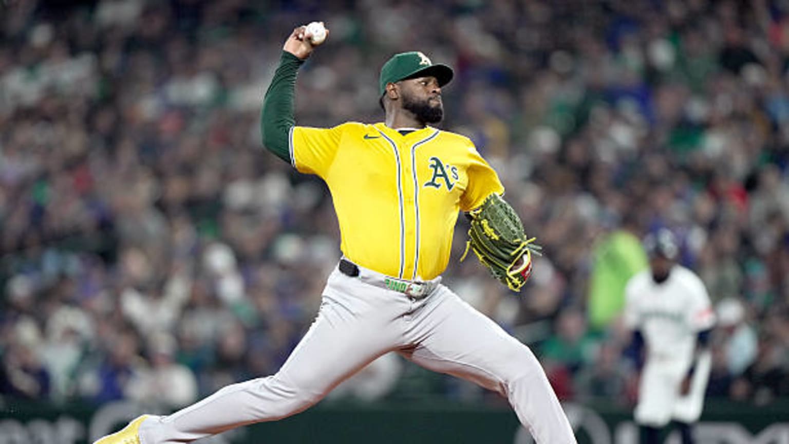 Luis Severino deals six scoreless frames in A's debut | 03/27/2025 ...